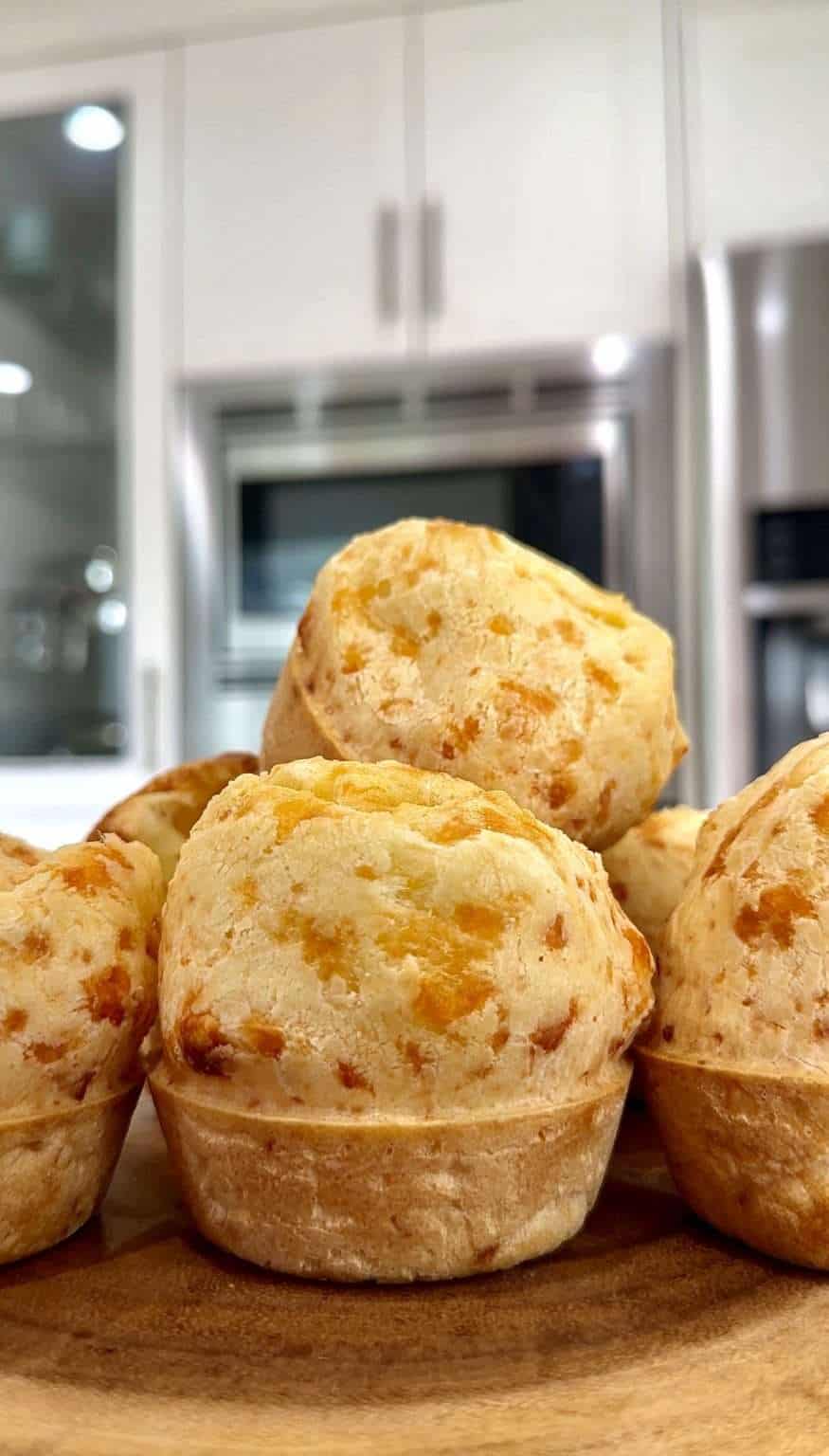 Quick And Simple Brazilian Cheese Bread! - Minoo Makes Stuff