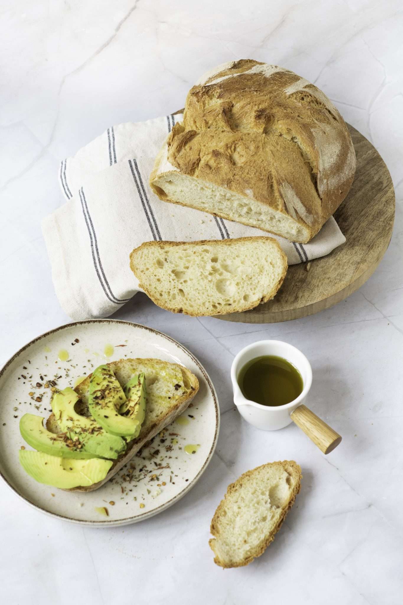 Easy No-Knead Artisan Bread Recipe (Ready in 2 Hours)!