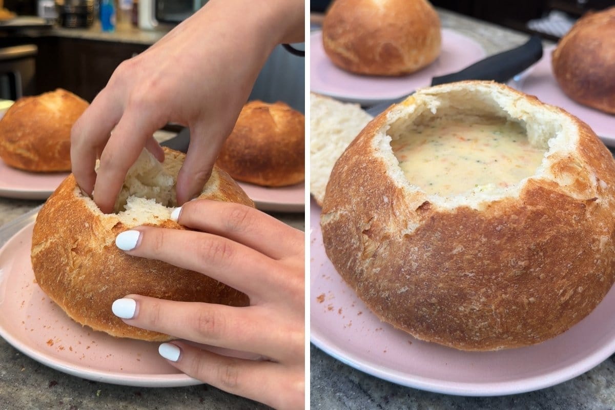 Homemade Bread Bowl Recipe (Better Than Panera)