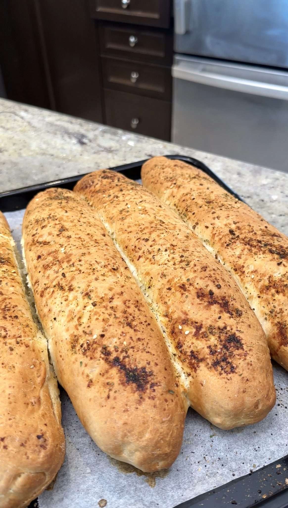 How To Make 5 Ingredient Italian Sub Rolls! - Minoo Makes Stuff