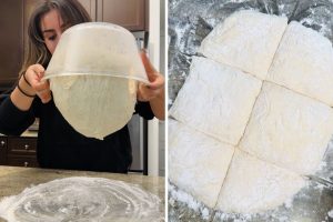 5-Ingredient Crusty Panini Bread Recipe (No Knead) - Minoo Makes Stuff