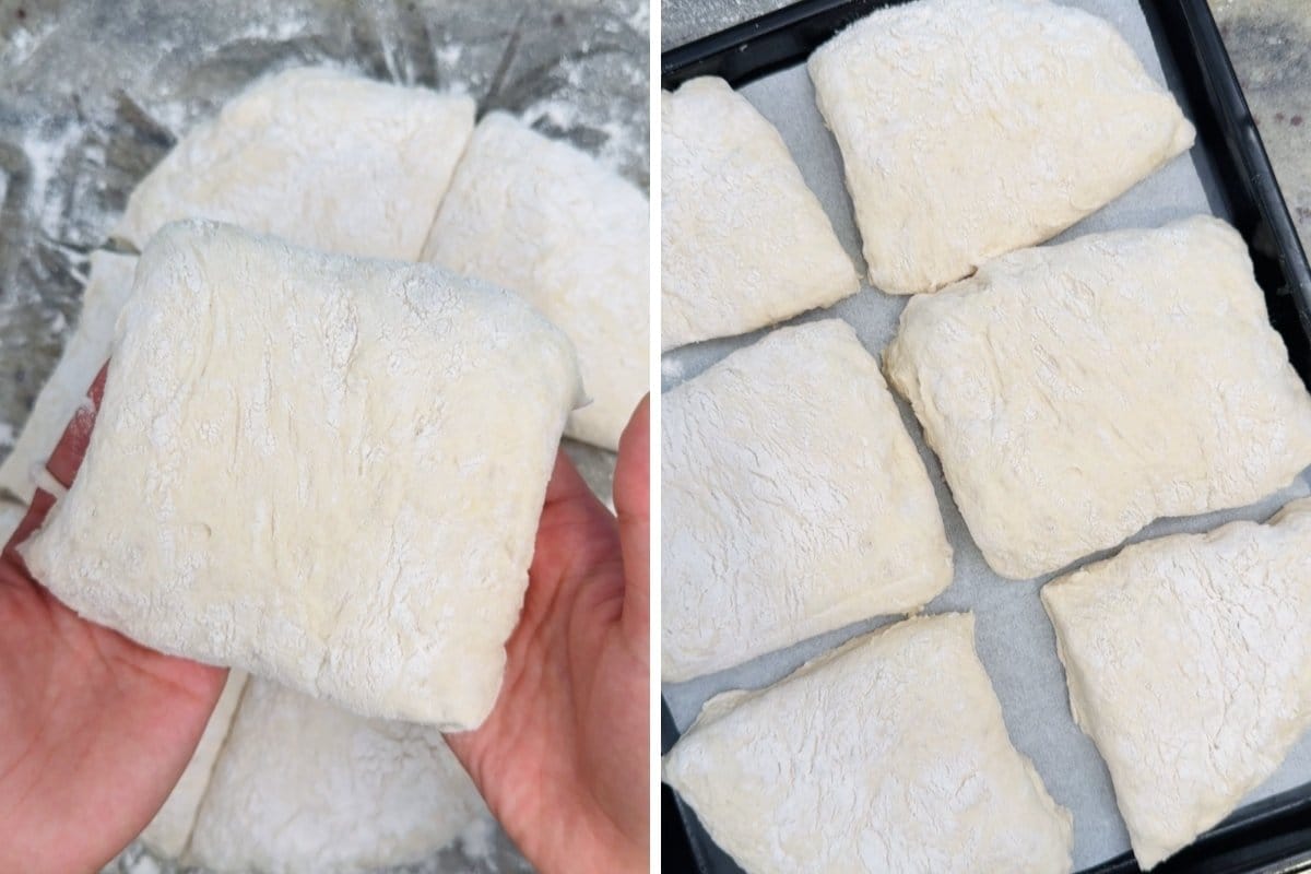 5-Ingredient Crusty Panini Bread Recipe (No Knead)