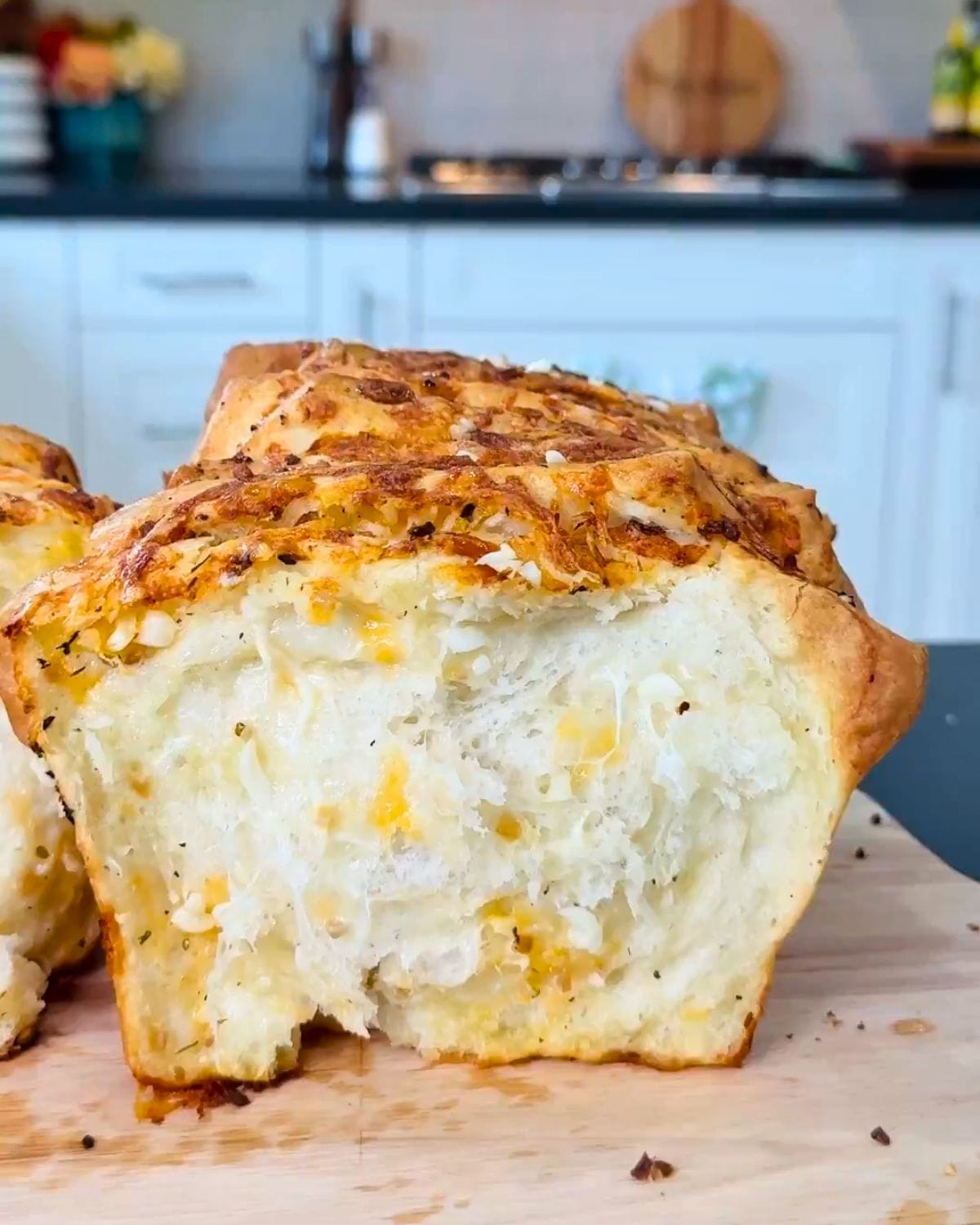 Cheesy Pull Apart Garlic Bread Recipe!