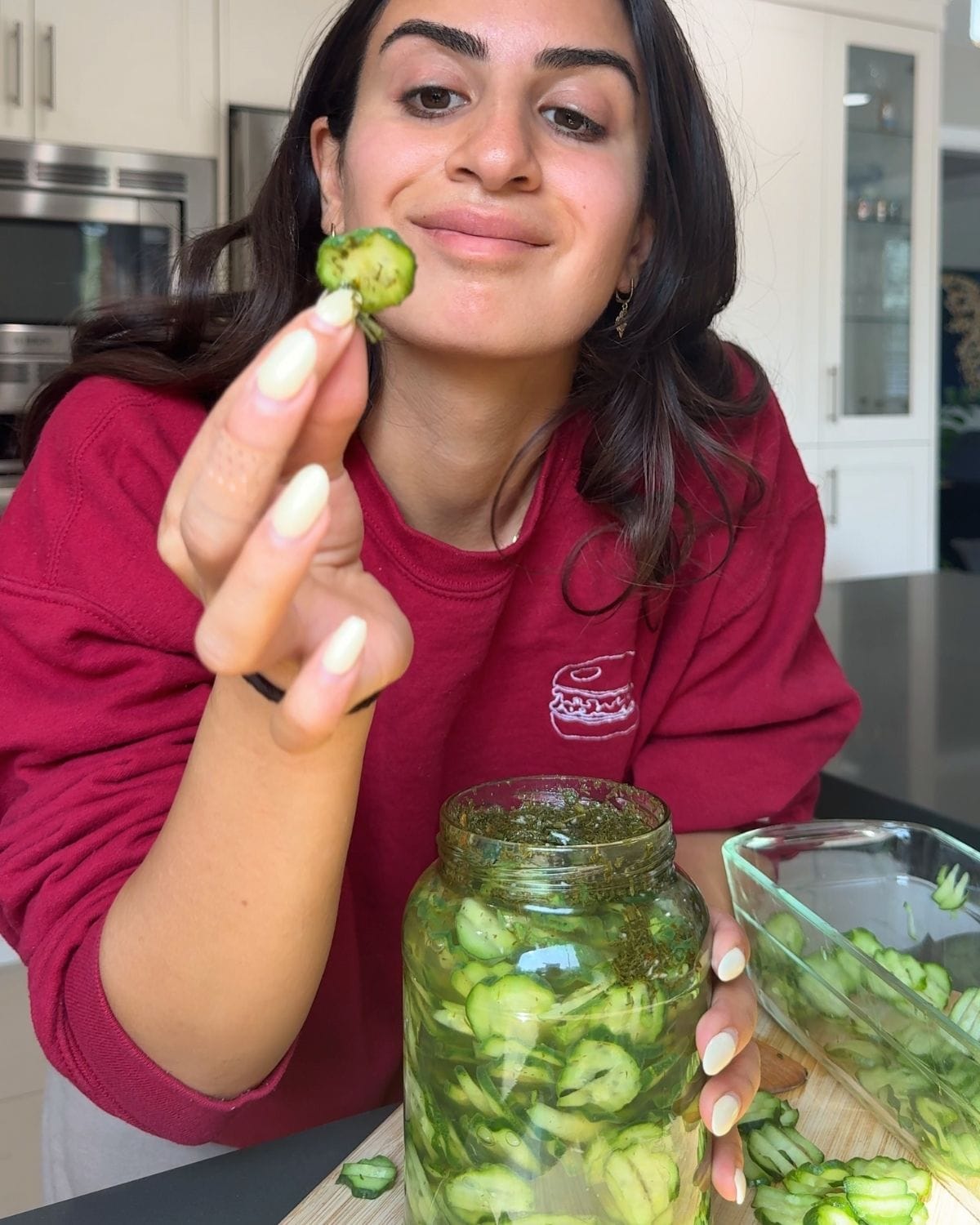 Easy Homemade Pickles (15 Minutes)