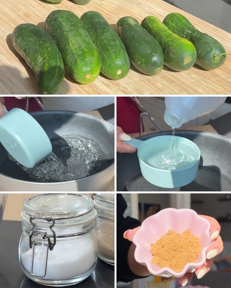 Easy Homemade Pickles (15 Minutes)